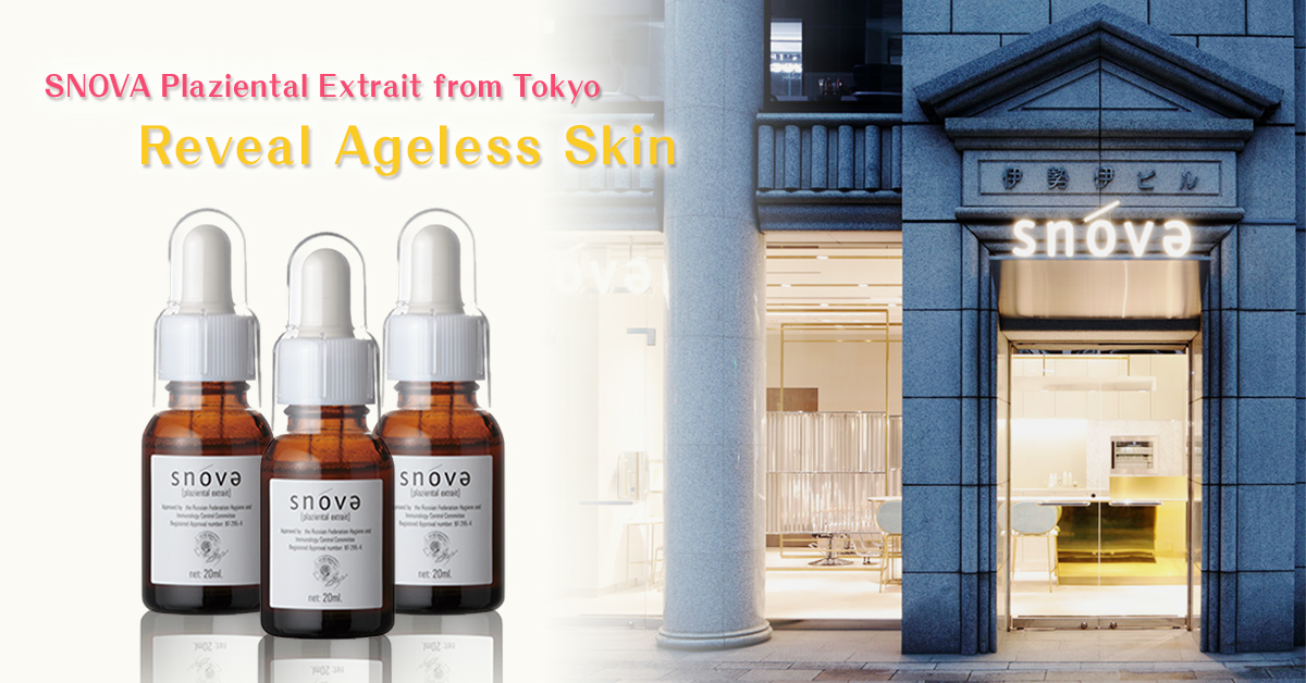 Snova 《女人我最大》日本胎盤保養術